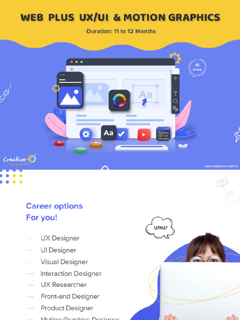 Web Plus UX UI Motion Graphics | PDF