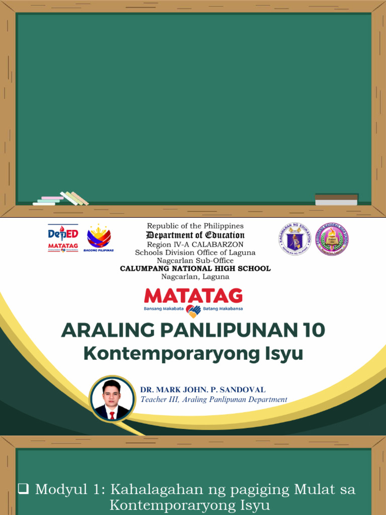 AP 10 Q1 W1 Dr. Mark Sandoval | PDF