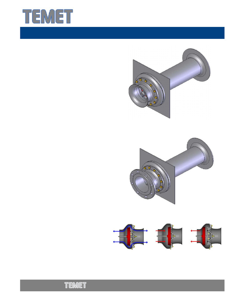 Temet Blast Valve Psv-150 v00027 | PDF | Valve | Steel