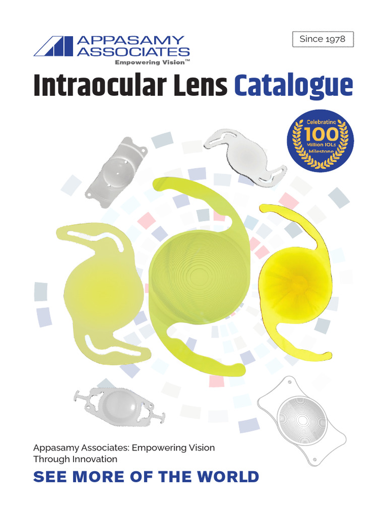 Appasamy IOL Brochure A5 | PDF | Optics | Light
