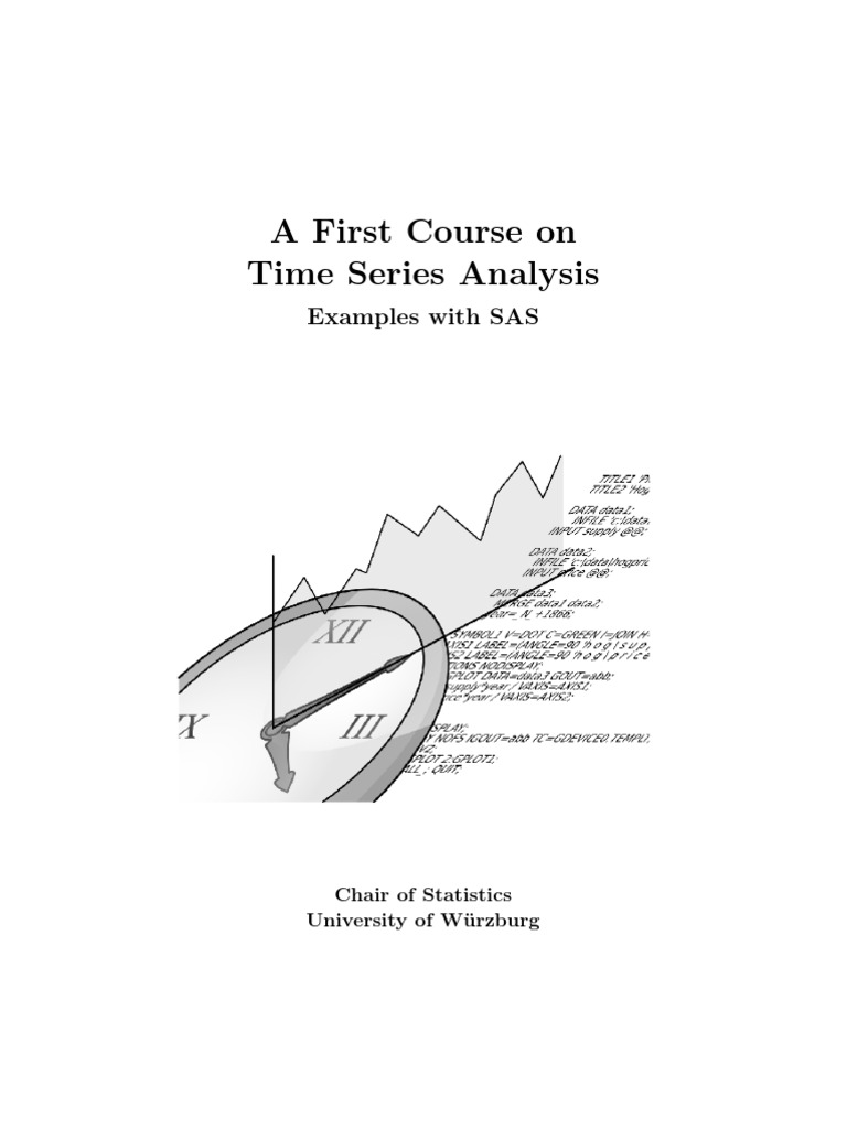 Falk M A First Course On Time Series Analysis Examples With Sas U Of Wurzburg 2005 214s