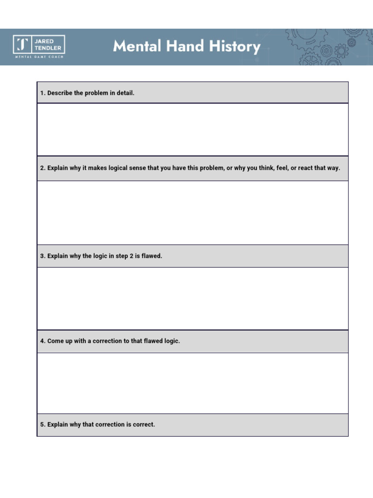 Mental Hand History | PDF