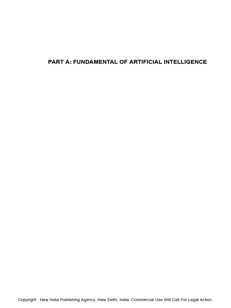 Fundamental of Artificial Intelligence | PDF | Artificial Intelligence ...