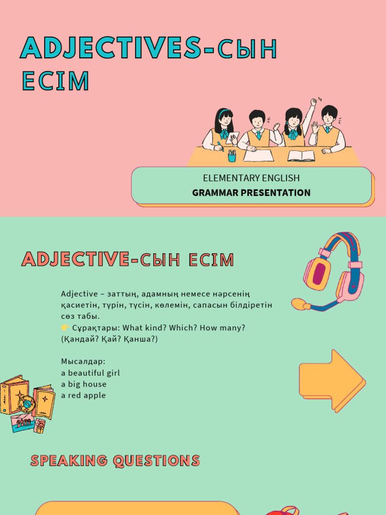 English Comparative and Superlative Adjectives Education Presentation ...