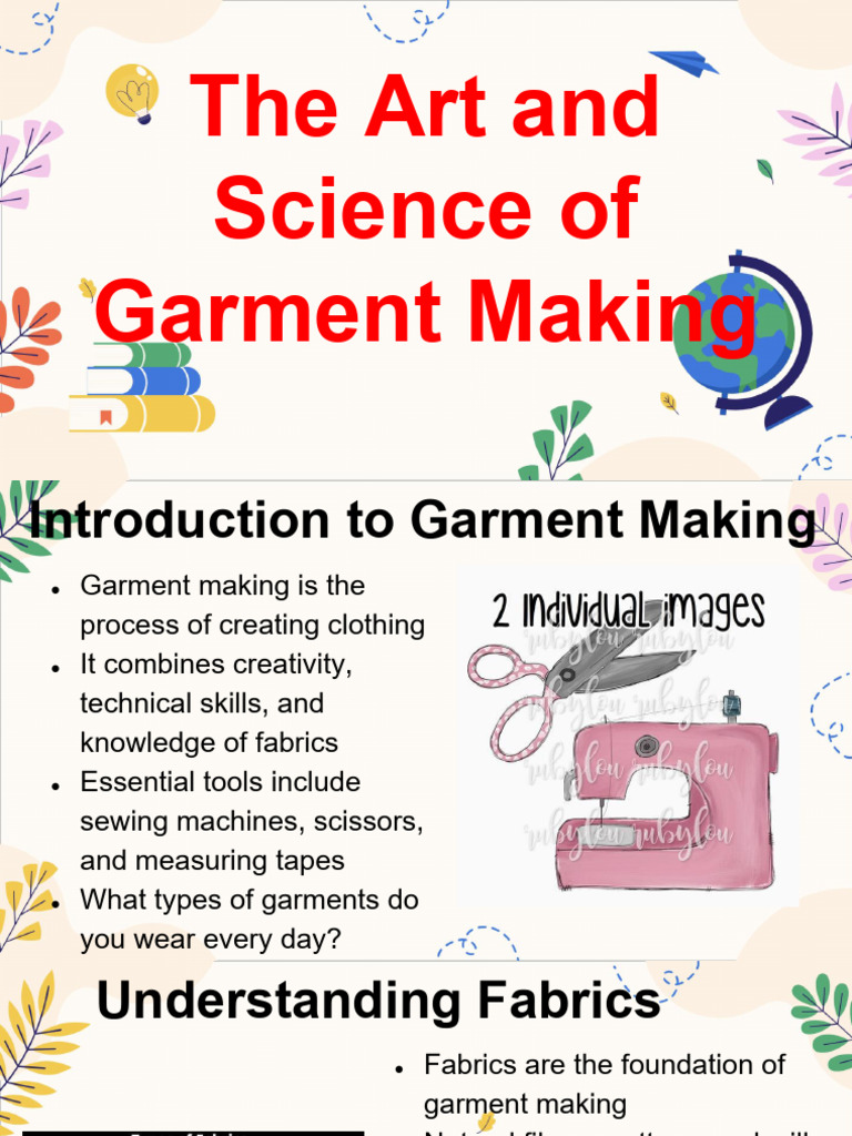 FCS TLE Q3 10 the Art and Science of Garment Making | PDF | Clothing ...