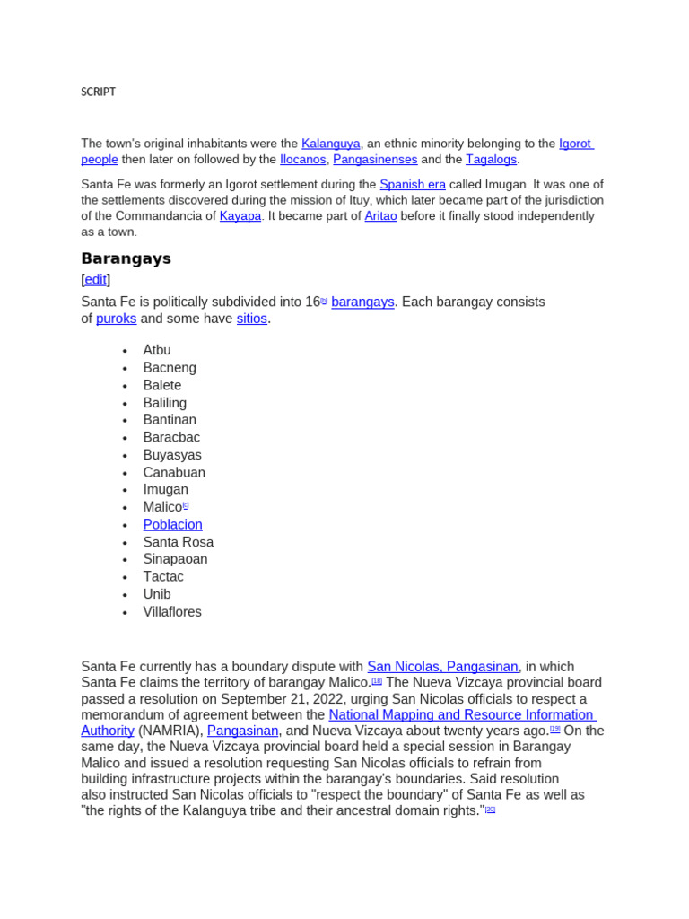 Script | PDF | Philippines | Ethnicity