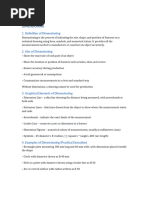 Basic Dimensioning Rules Explained | PDF | Dimension | Length