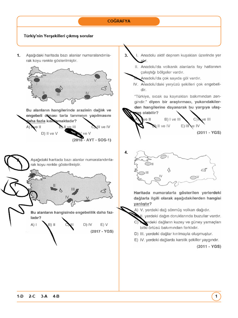 TR de YErşekilleri | PDF