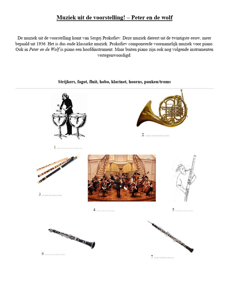 Muziek Uit de Voorstelling! | PDF