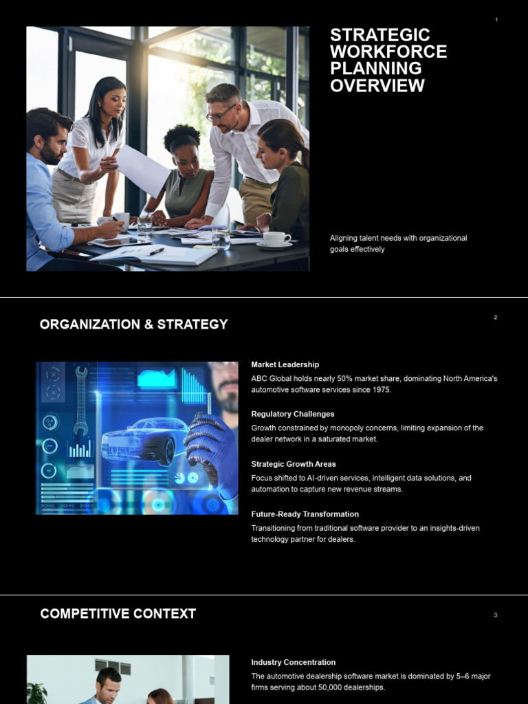 Strategic Workforce Planning Presentation | PDF | Artificial ...