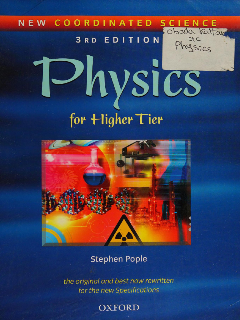 New-Coordinated Science Physics Students Bookfor Higher Tier 3rd ...
