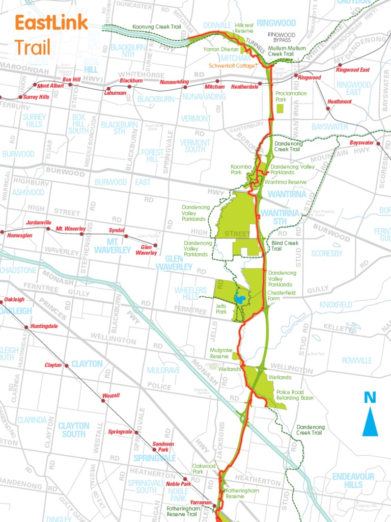 EastLink Trail Map | PDF