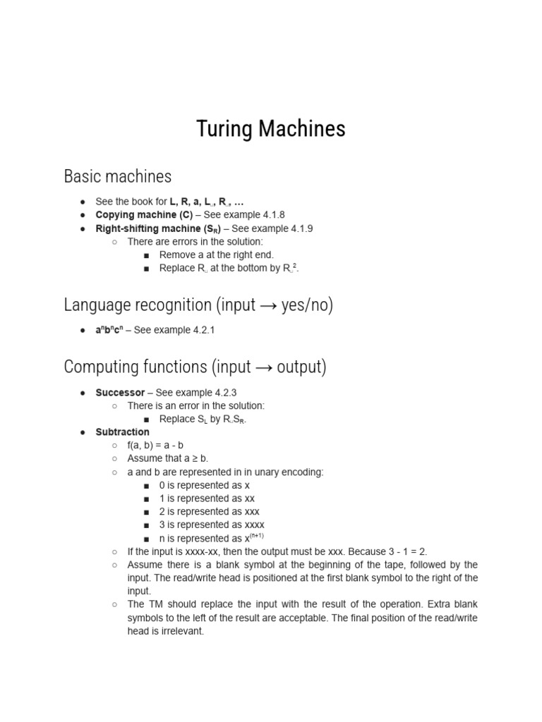 Turing Machines | PDF