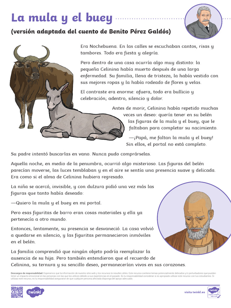 La mula y el buey | PDF