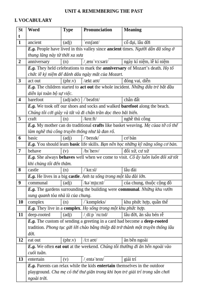 UNIT 4 - AV9 | PDF