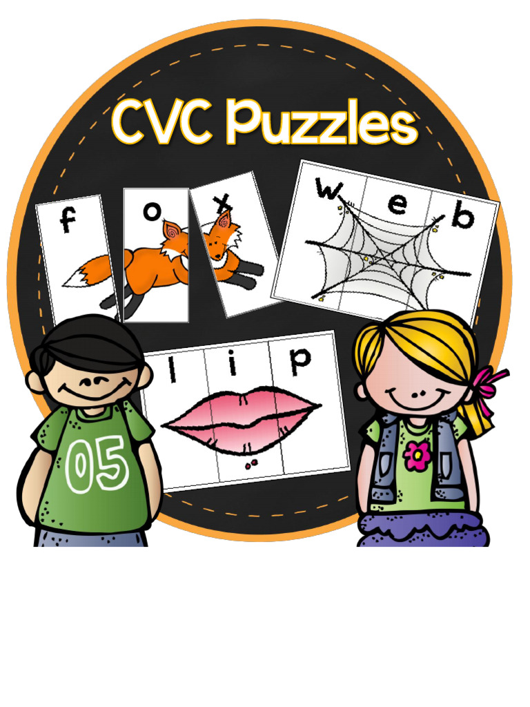 CVCPuzzles 1 | PDF