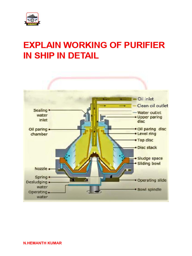 purifier in ship | PDF | Pump | Water