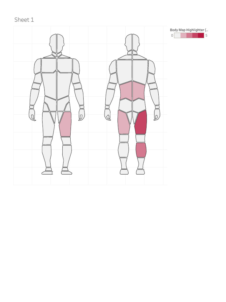 Body Map (Injury) | PDF