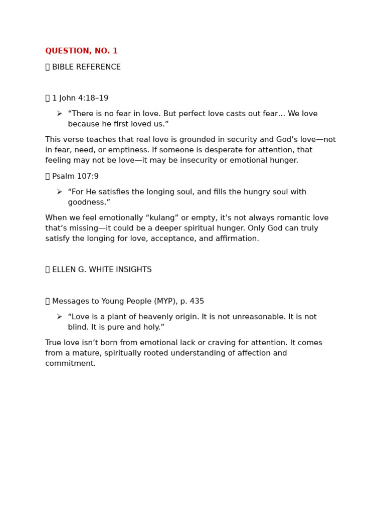 References | PDF | Love | Prayer