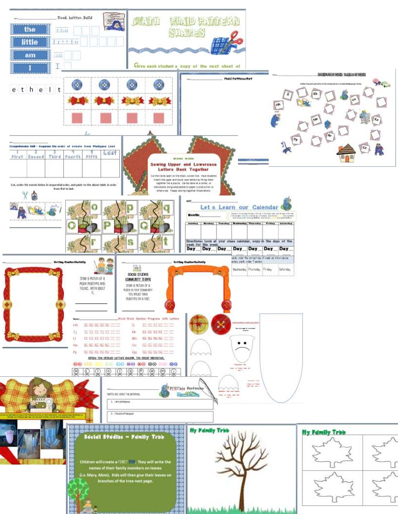 Plaidypus Lost Preview Kit | PDF