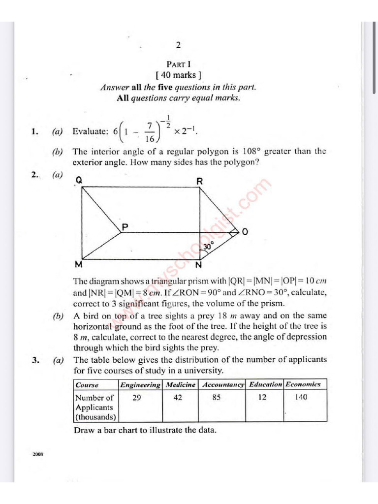 Nigeria Mathematics | PDF