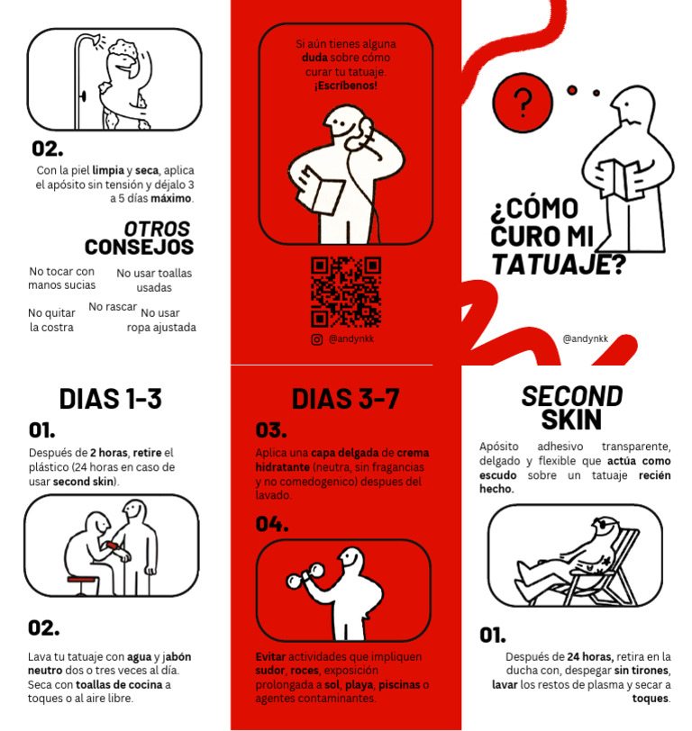 ¿Cómo Curo Mi Tattoo | PDF