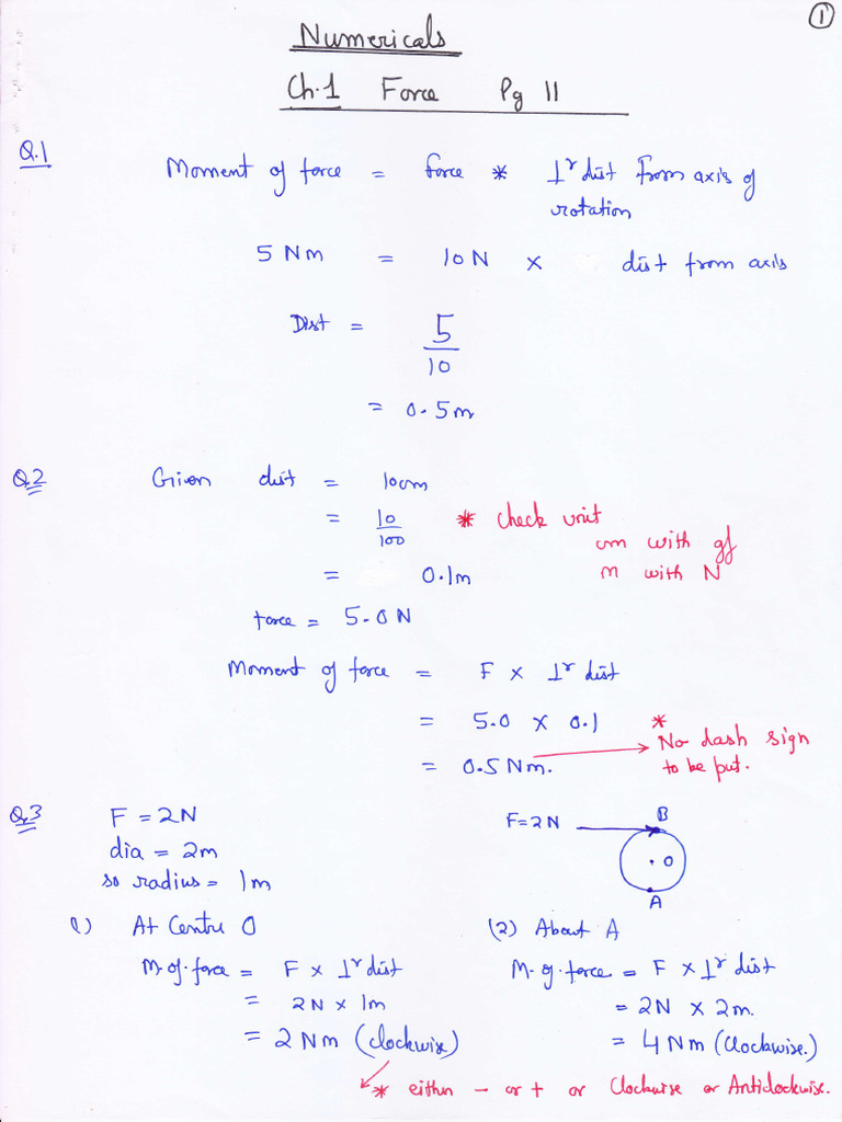 Chapter 1 - Physics Class 10 | PDF