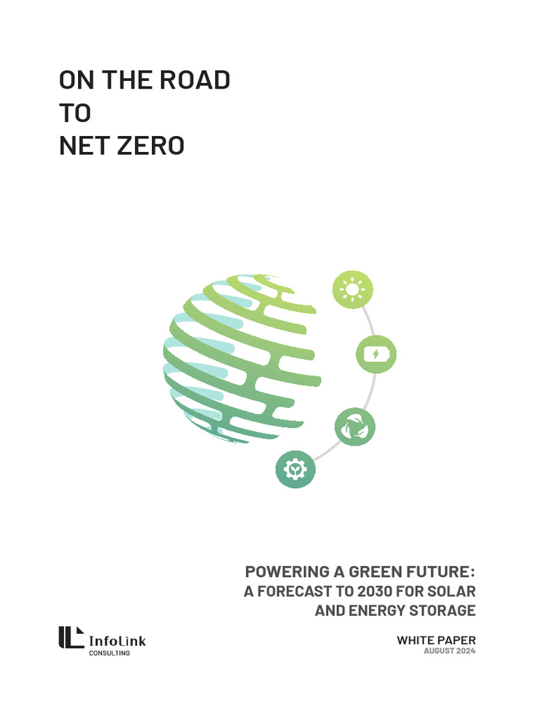 On the Road to Net Zero InfoLink White Paper_2024 | PDF | Renewable ...
