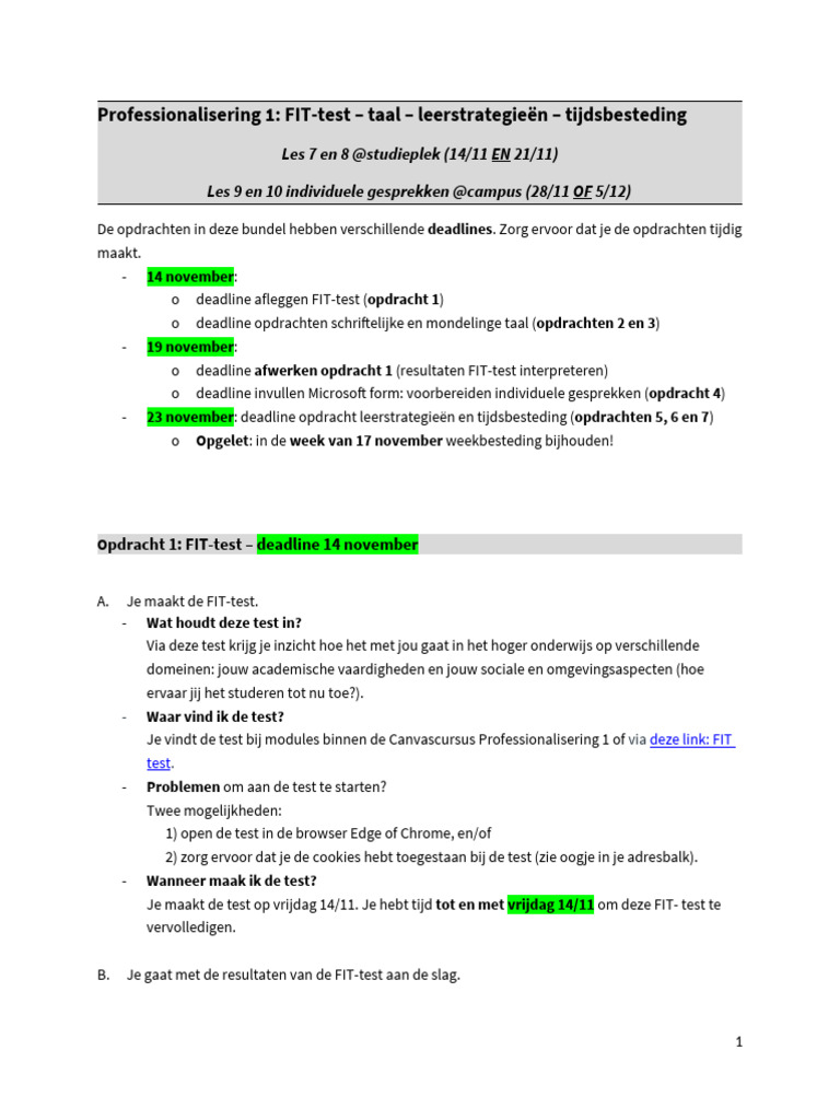 Opdrachtenbundel Andreas 1, 2, 3 Ingevuld (1) | PDF
