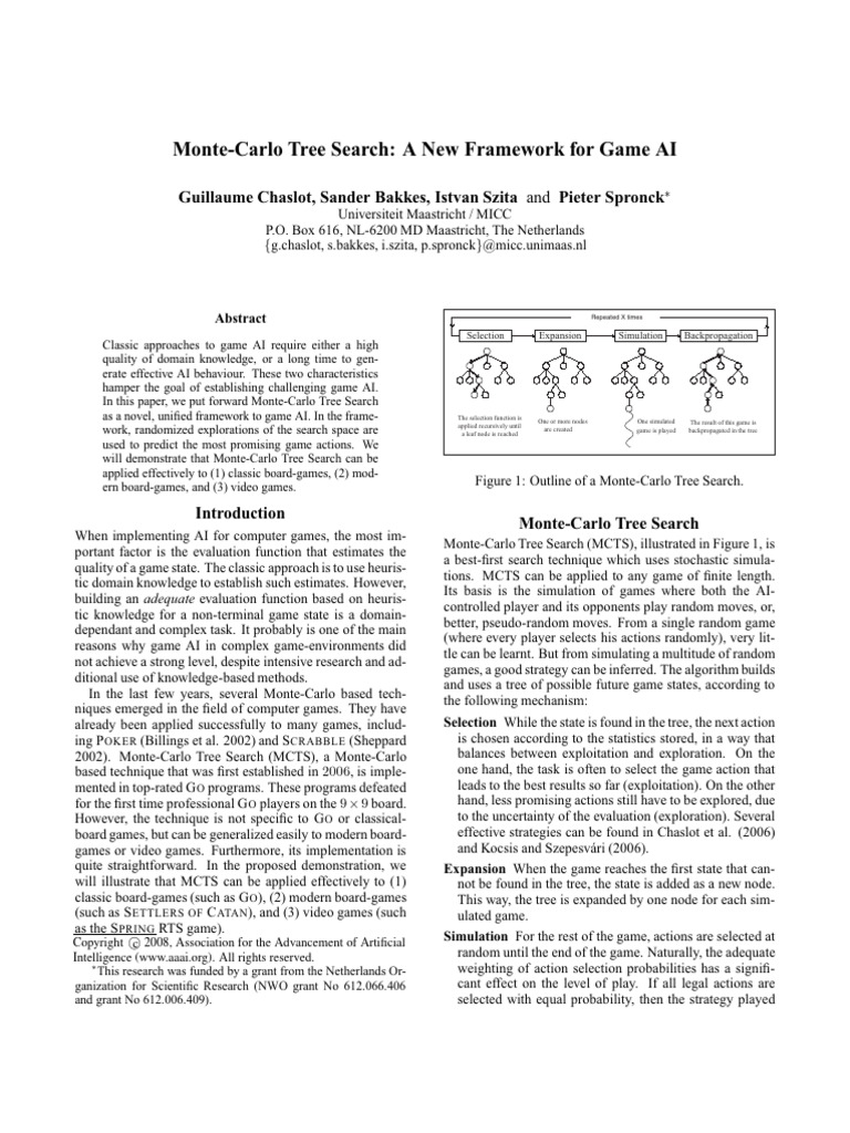 6. MCTS for Board-Games | PDF | Monte Carlo Method | Artificial ...