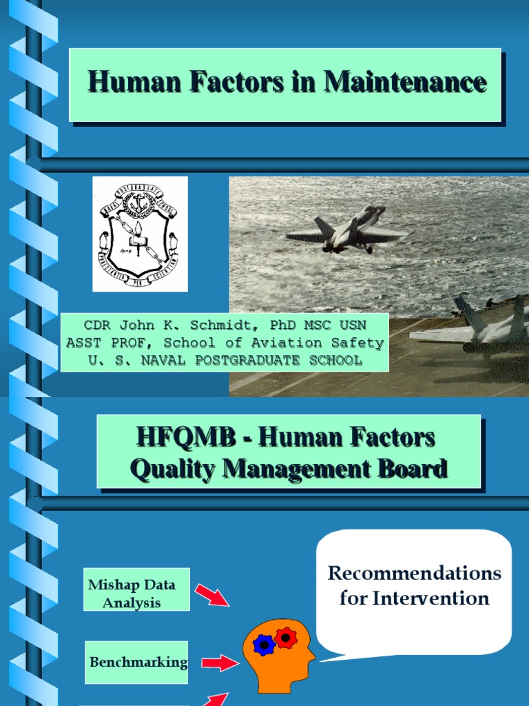 Human Factors in Aviation Maint | Aviation | Aeronautics