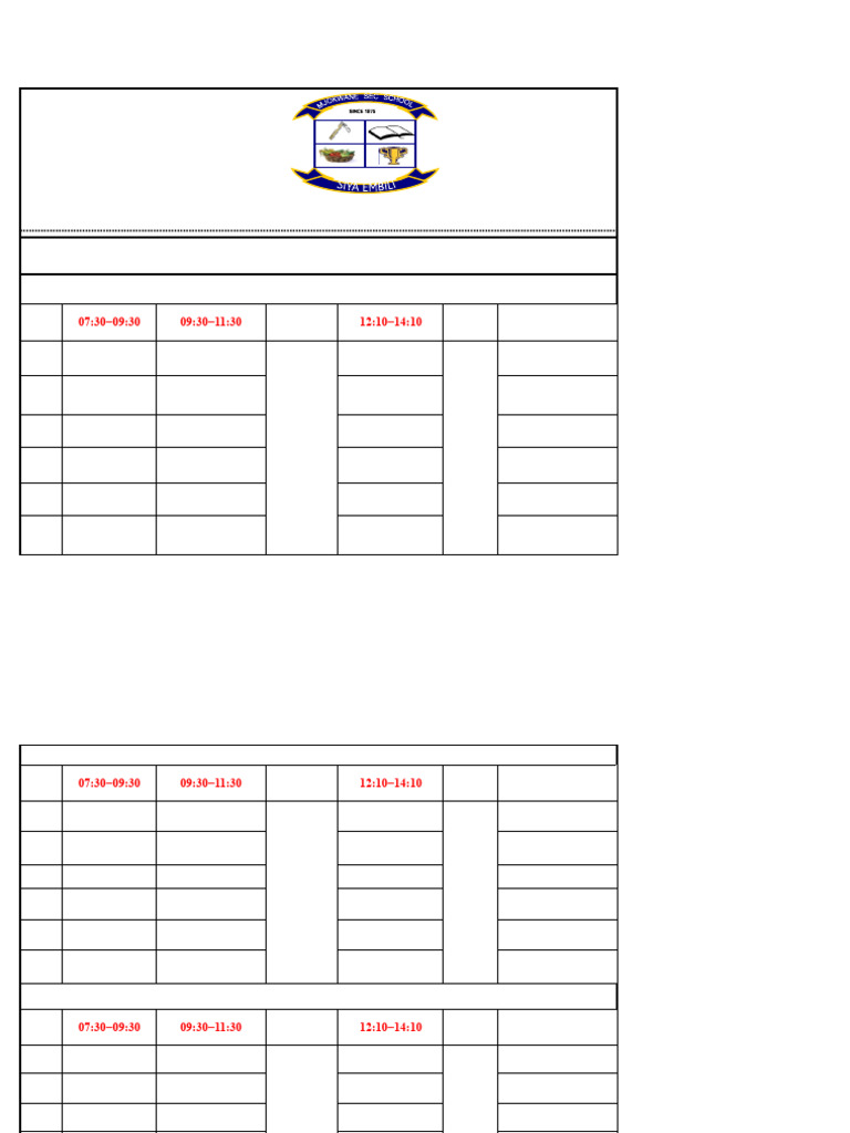 GR 12 March Holiday Classes | PDF