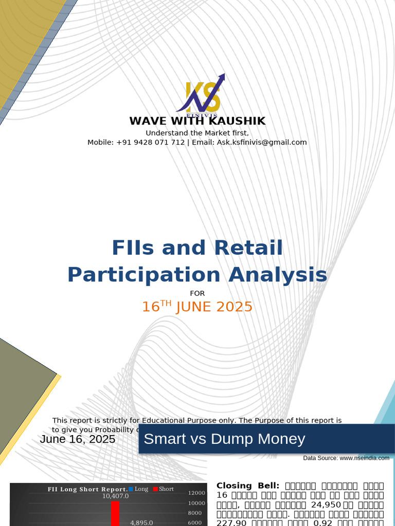 Nifty Trade Setup - Gujarati | PDF