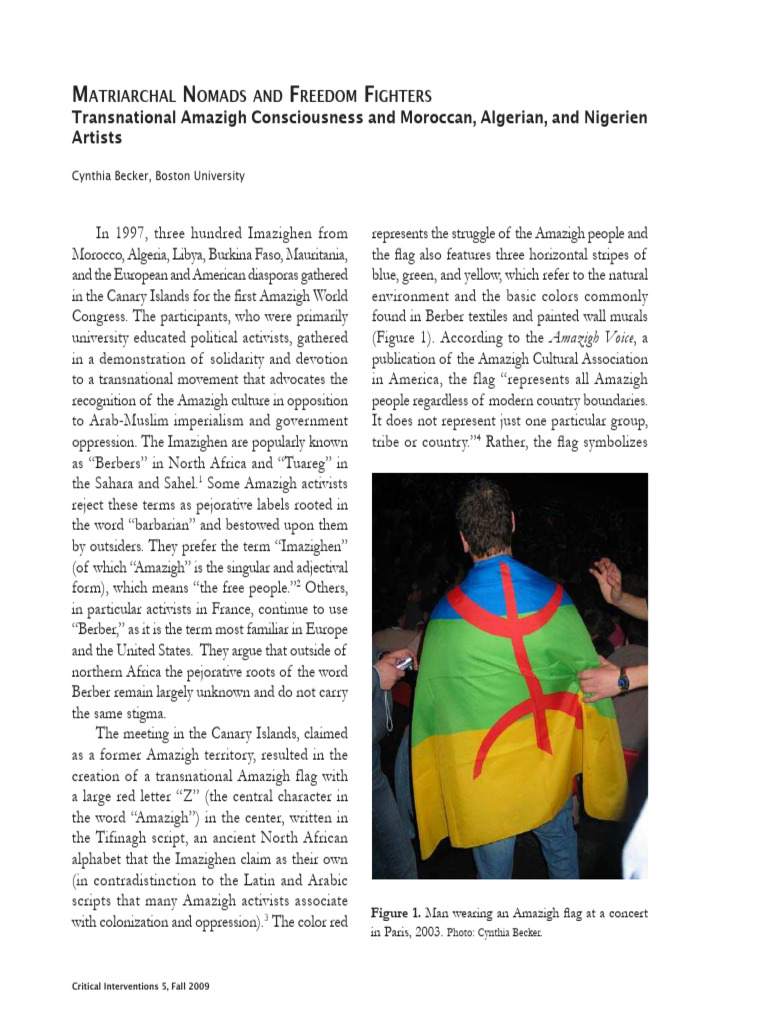 Matriarchal_Nomads_and_Freedom_Fighters | PDF | Berbers | Algeria