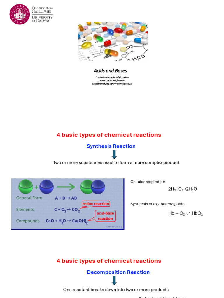 14 - Acids and Bases | PDF | Acid | Chemical Reactions