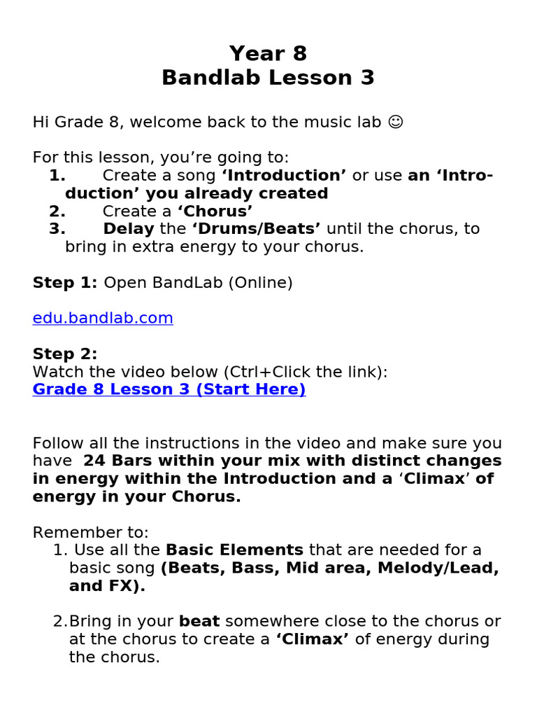 Grade 8 Lesson 3 (Start Here) | PDF