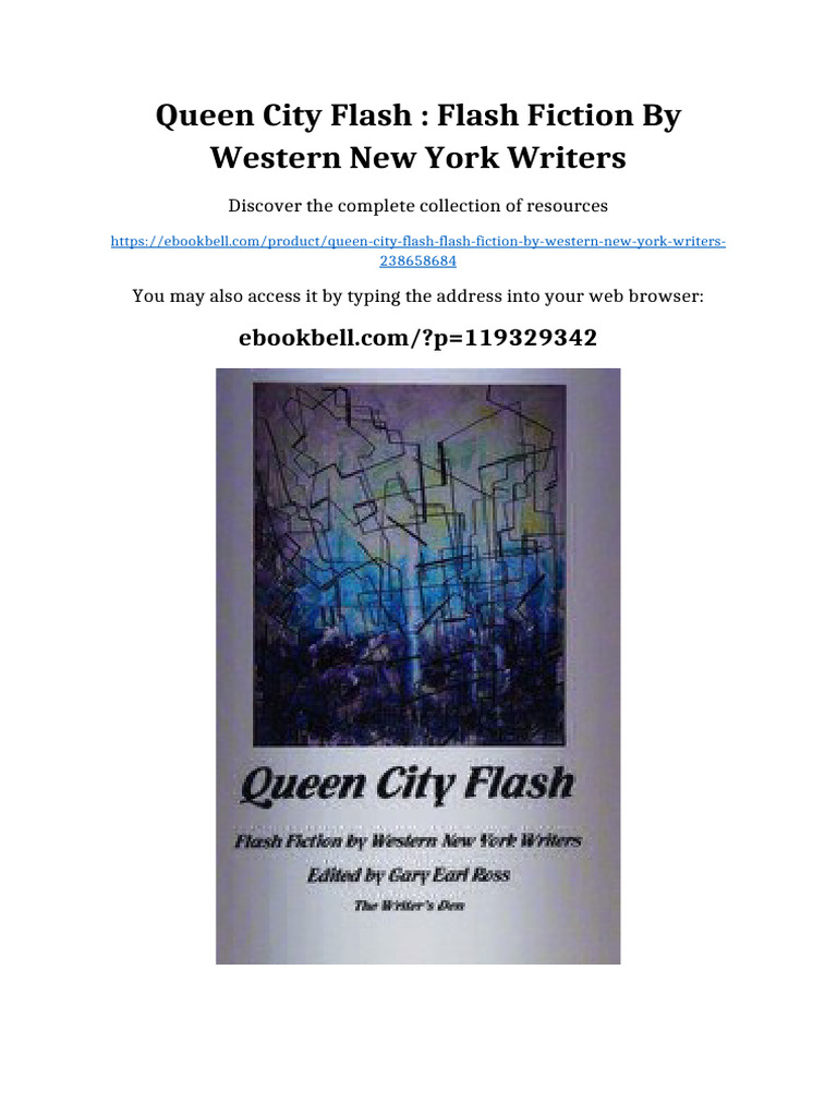 Queen City flash : flash fiction by Western New York writers download ...
