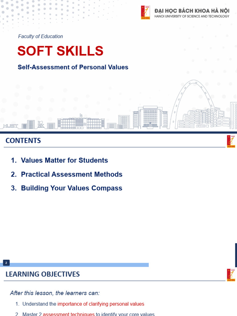 BL_ED3220E_0602_Values_Assessment | PDF | Value (Ethics) | Conscience