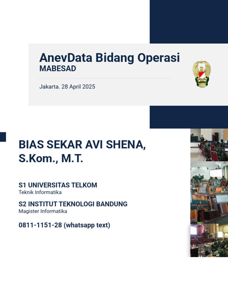 Anevdata Ops Mabesad | PDF