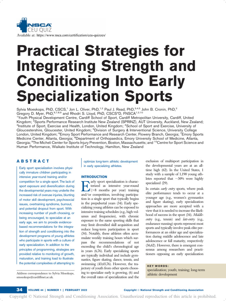 Practical - Strategies - For - Integrating - Strength - And.3 | PDF ...