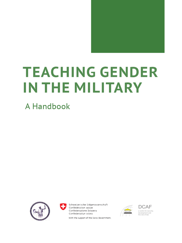 DCAF-PfPC-Teaching-Gender-Military-Ch6-Gender-dynamics-in-classroom ...
