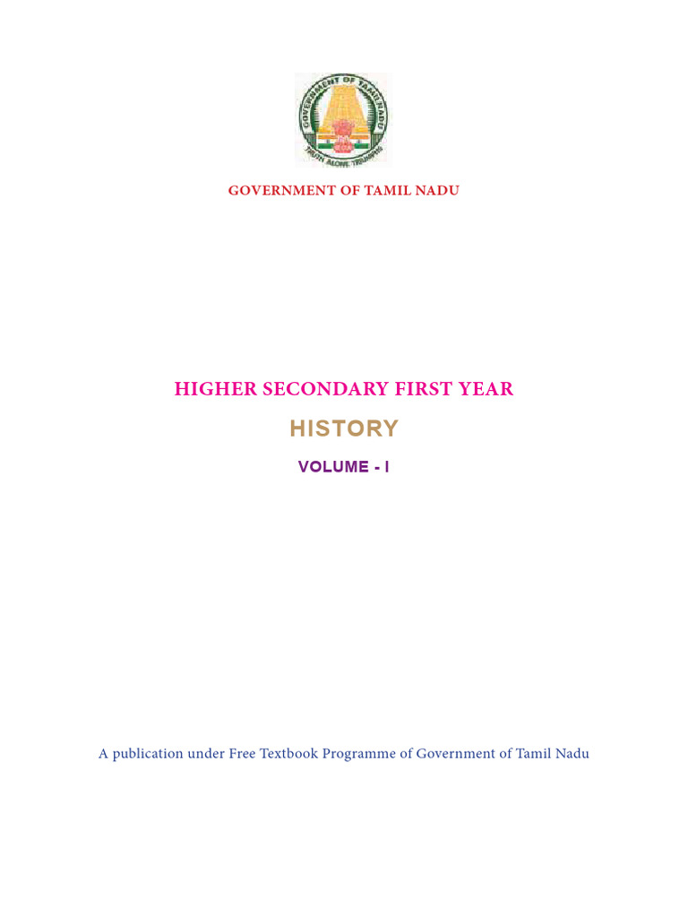 TN Class 11th Ancient History | PDF | Paleolithic | Human Evolution