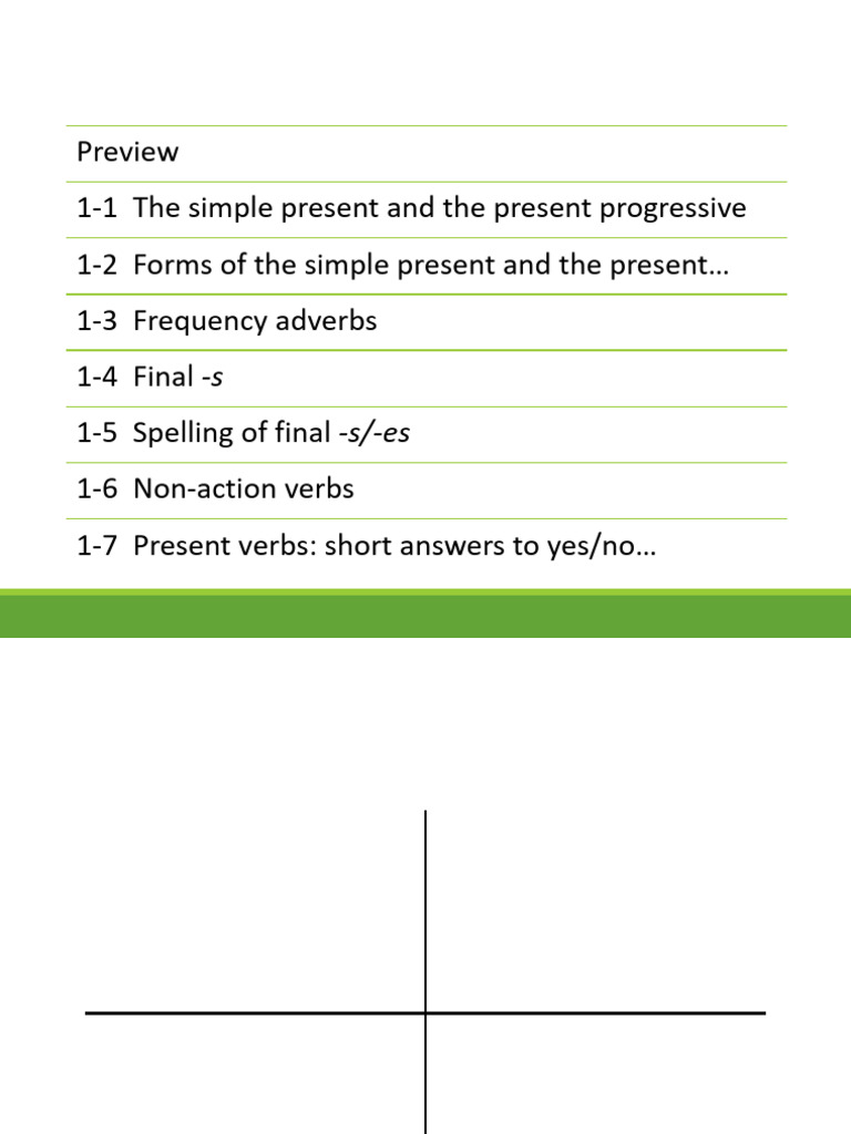 Day 1 Grammar - Simple - Present - Present - Progressive | PDF | Plural ...