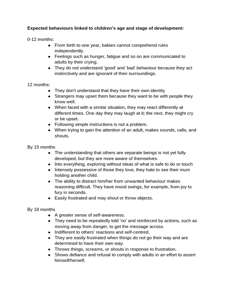 Behaviour Management Self Study | PDF | Caregiver | Feeling