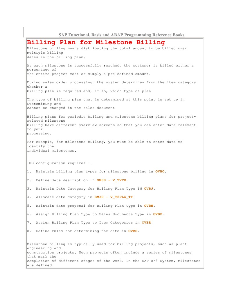 Milestone Billing | PDF | Invoice | Computing