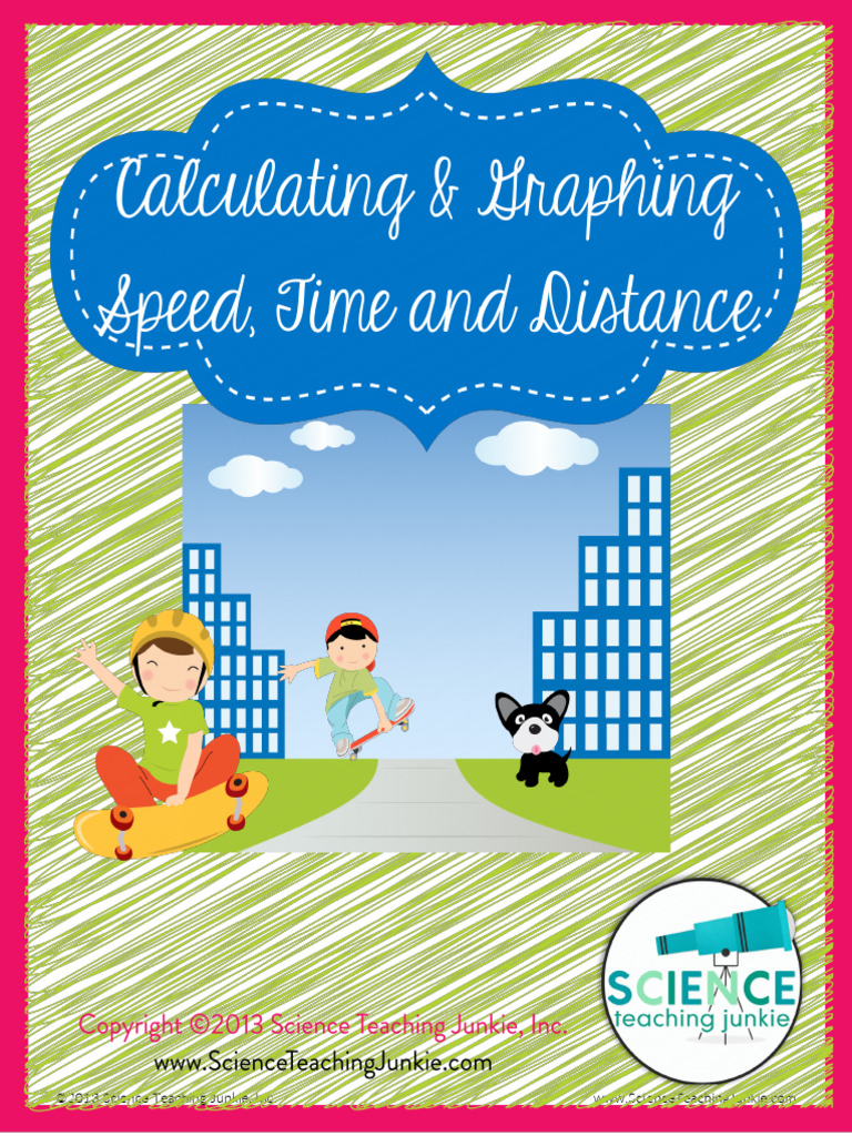 Calculating & Graphing Speed, Time and Distance | PDF | Digital ...