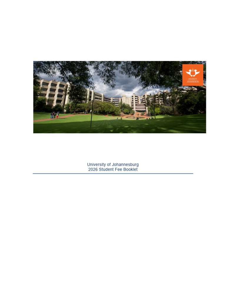 Uj 2026 Fee Booklet 8jan26 | PDF | Credit Card | Banks