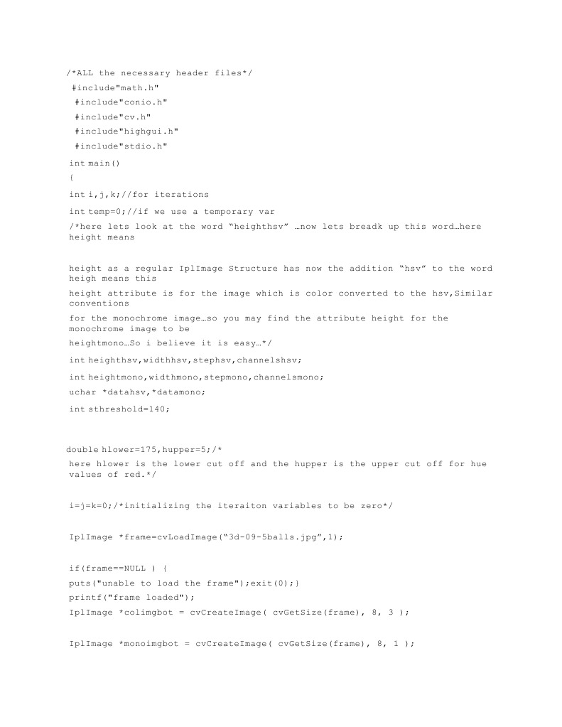 Blob Detection Using Opencv | PDF | Software Engineering | Computer Programming