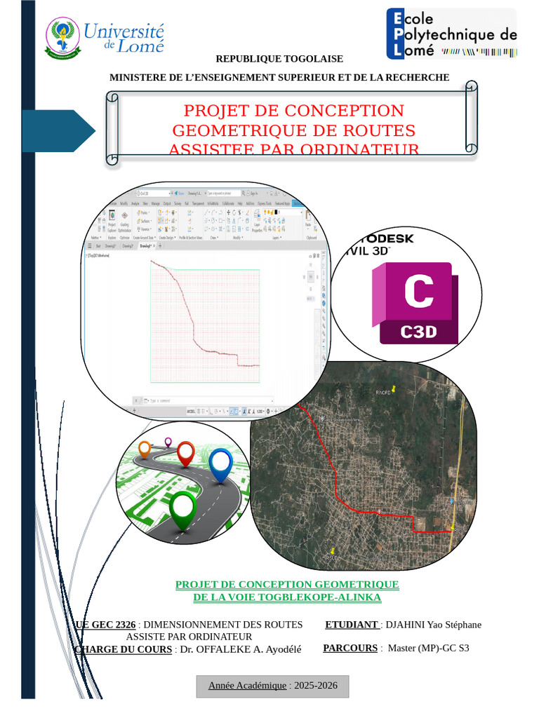 Projet Civil 3d | PDF