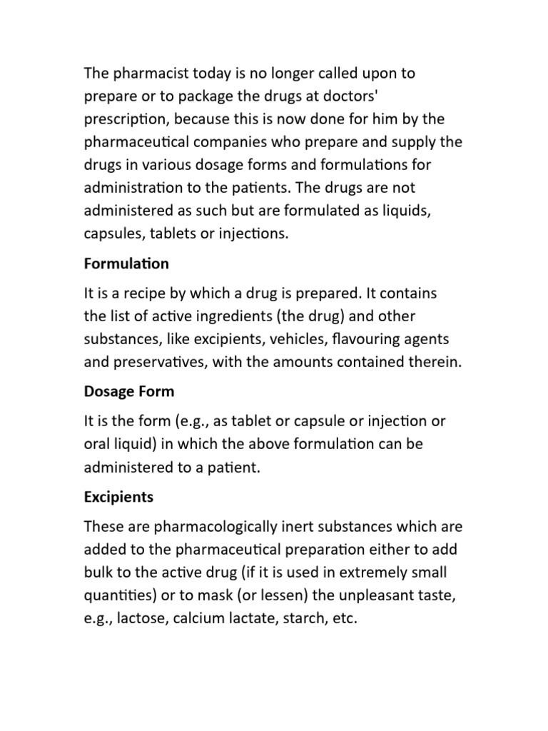 Drug Dosage Forms | PDF | Tablet (Pharmacy) | Drugs